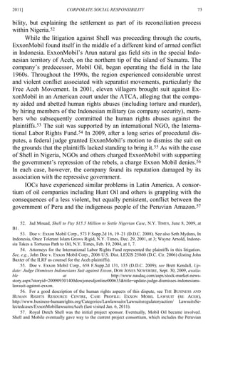 Corporate social responsibility in the oil and gas | PDF | Business | Business and Finance