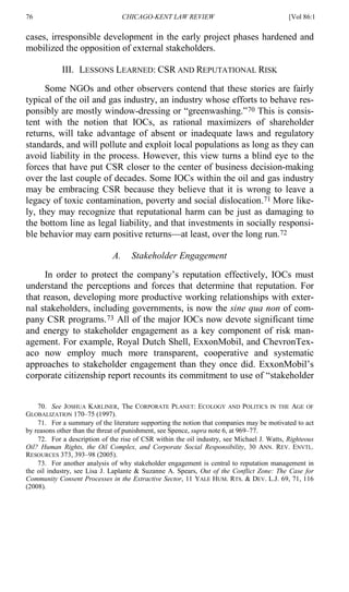 Corporate social responsibility in the oil and gas | PDF | Business ...