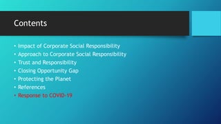 Corporate Social Responsibility microsoft | PPTX | Internet | Computing
