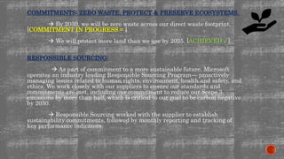 CORPORATE SOCIAL RESPONSIBILITY – MICROSOFT INC.pptx