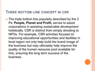 Corporate social responsibility by Monika Sukhija | PPTX