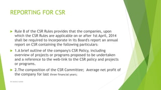 Corporate social responsibility part 1 | PPT