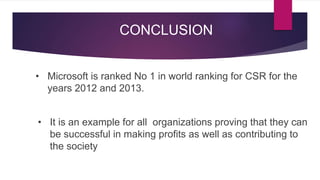 Corporate social responsibility policy | PPTX | Non-Profit ...