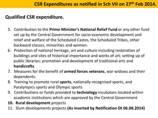 Corporate social responsibility PPT | 2015 | PPTX