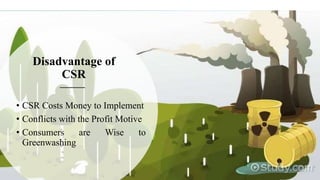 Corporate social responsibility (report) | PPTX