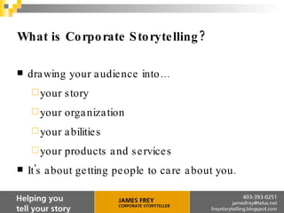Corporate Storytelling | PPT