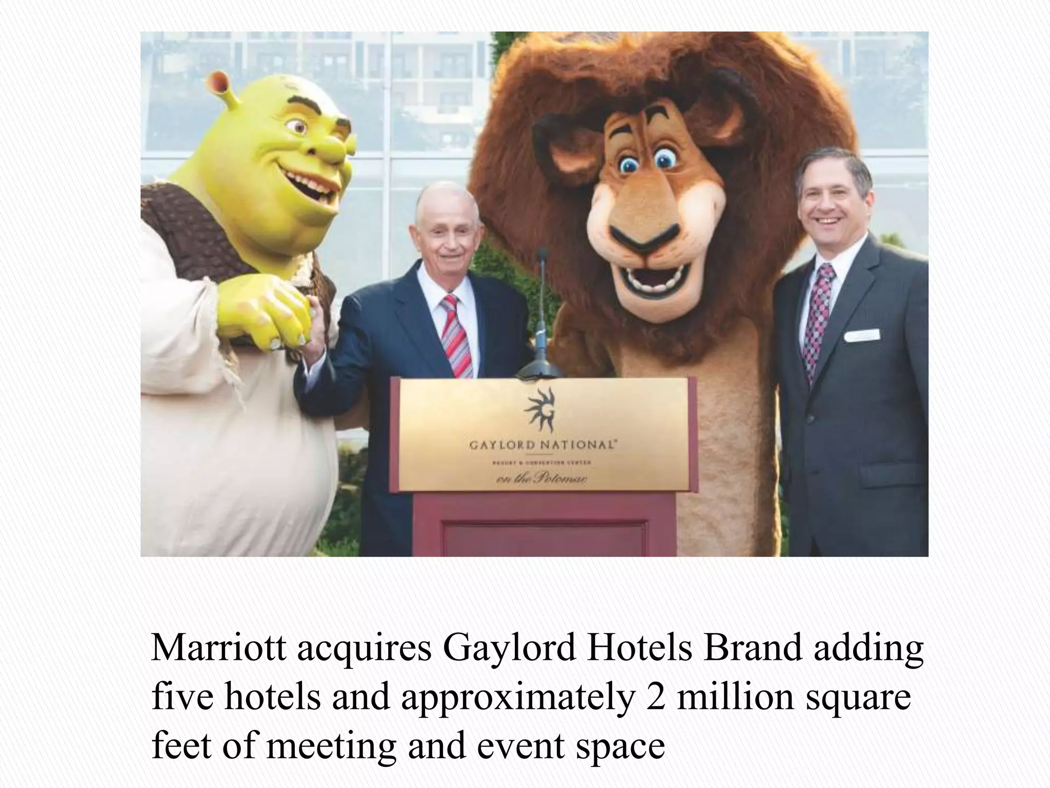 Corporate story telling of Marriott International | PPTX