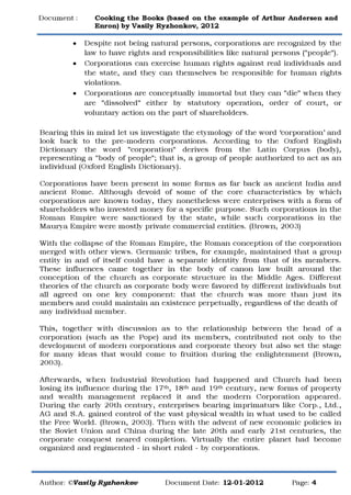 Ryzhonkov Vasily_Case Analysis_Enron & Arthur Andersen Cooking books ...