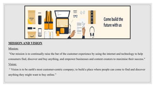Corporate strategy project of amazon | PPTX