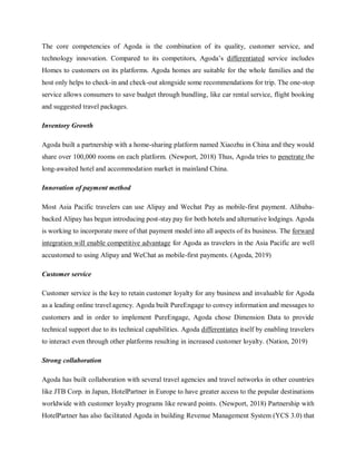 Agoda: Corporate Strategy & Sustainability | PDF