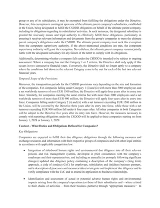 Corporate Sustainability Due Diligence Directive (CSDDD or the EU ...