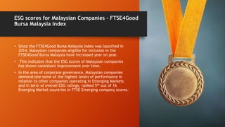 Corporate Sustainability,ESG, and CSR Practices in Malaysia | PPTX