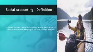 Corporate Sustainability - Social Accounting | PPTX