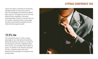 Corporate tax guide cyprus | PPT