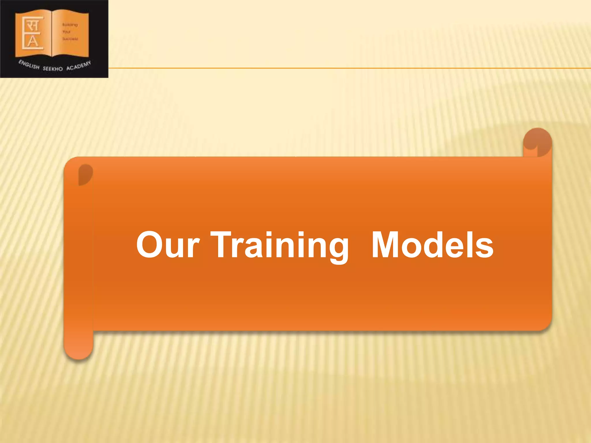 Corporate training modules | PPTX