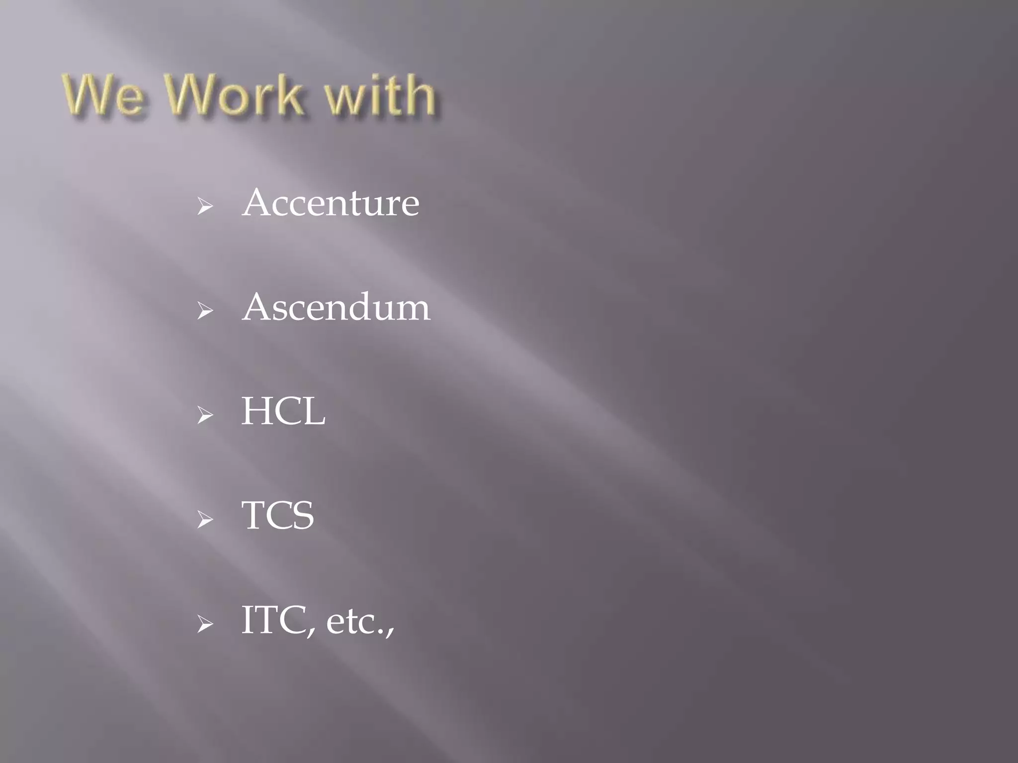 Corporate Training Vls Consulting Llp | PPSX