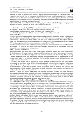 Corporate turn around strategies by financially distressed | PDF