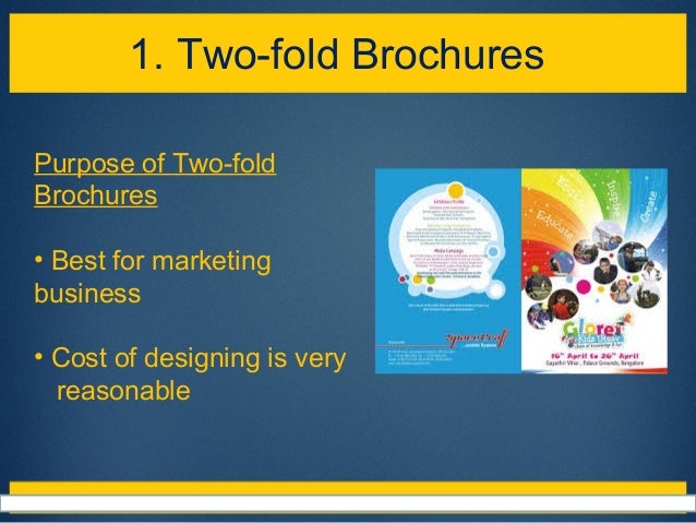 Types of Corporate Brochures