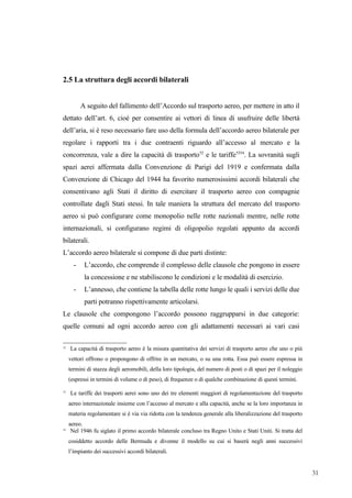 AEROMOBILI CIVILI E DIRITTO DI SORVOLO DEL TERRITORIO DEGLI STATI ...