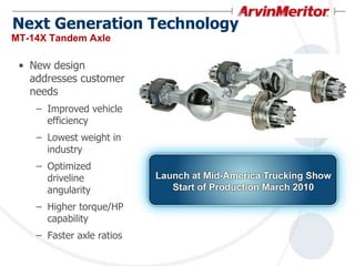 ArvinMeritor Corporate Overview | PPT