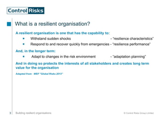 #Corpriskforum2016 - Andy Cox | PDF | Business | Business and Finance
