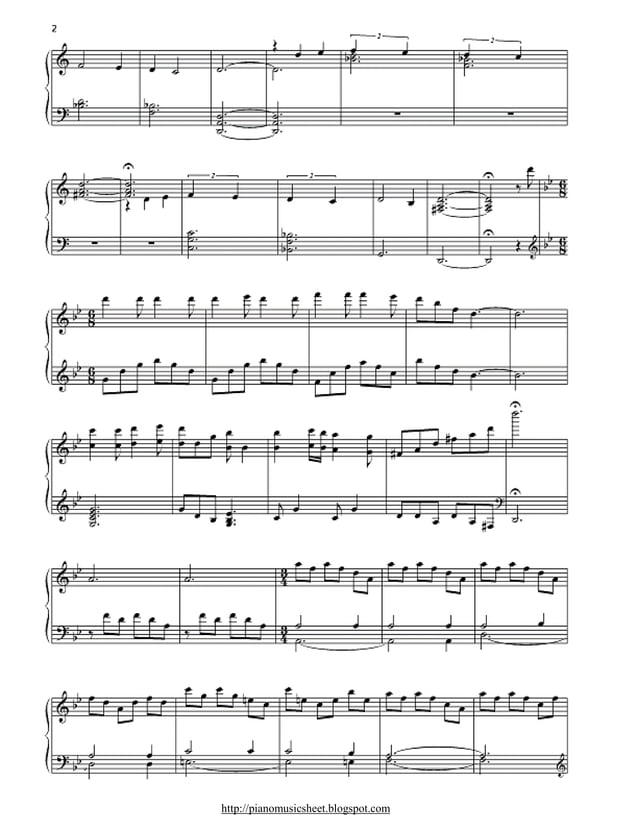 Corpse bride danny elfman-the-piano_duet _corpse bride_ | PDF
