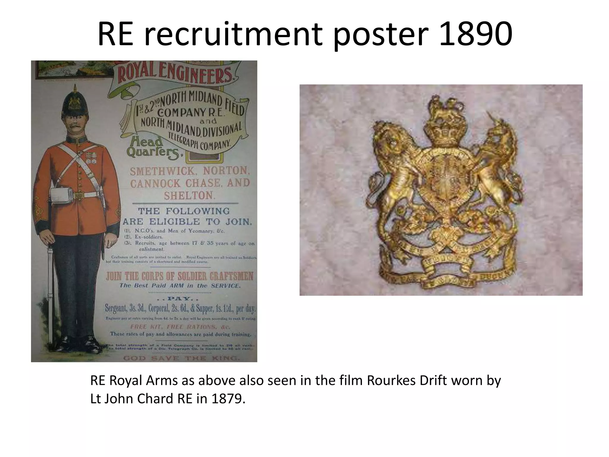 Corps of royal engineers badges and emblems | PPTX