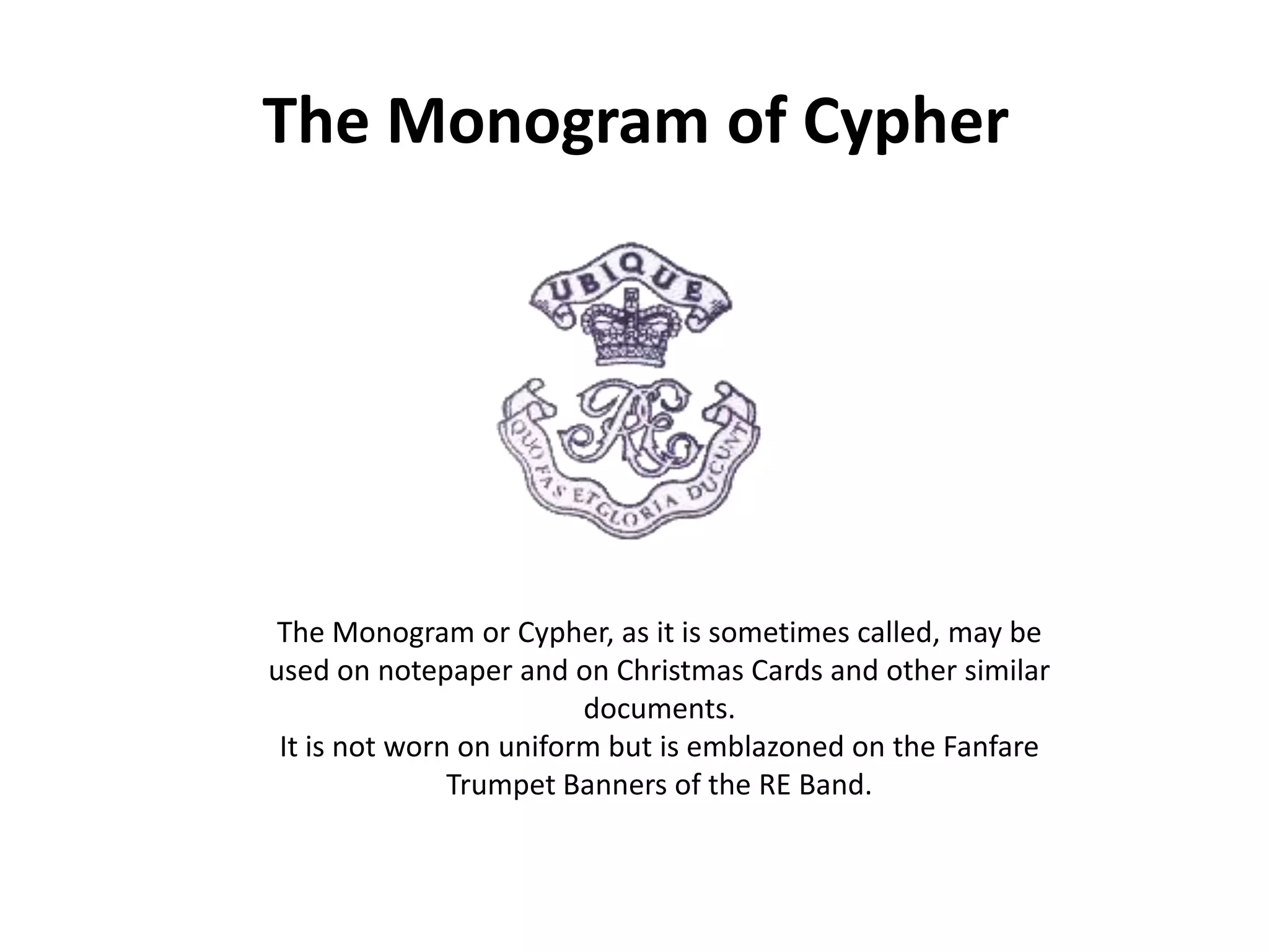 Corps of royal engineers badges and emblems | PPTX