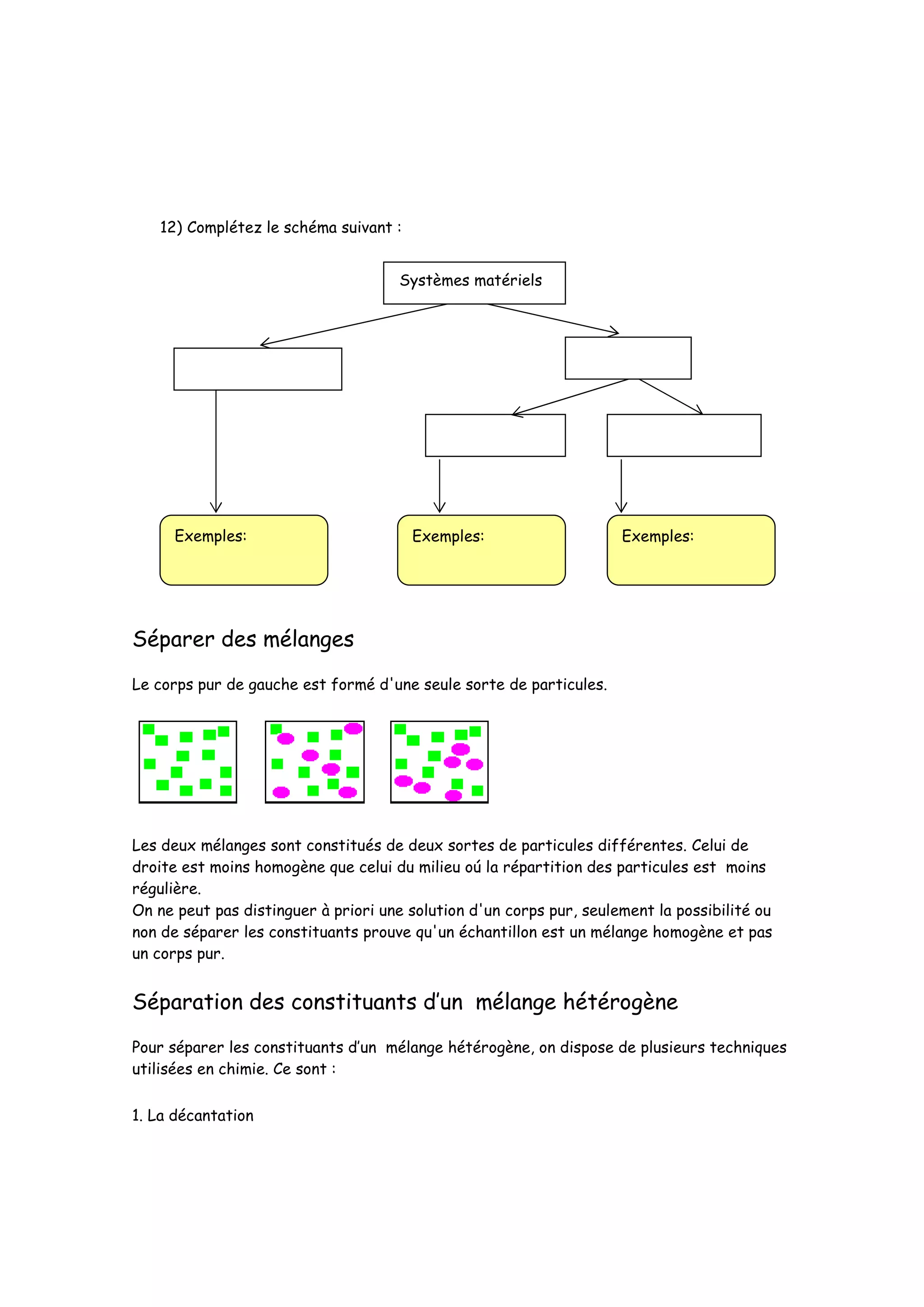 Corps purs et melanges | PDF