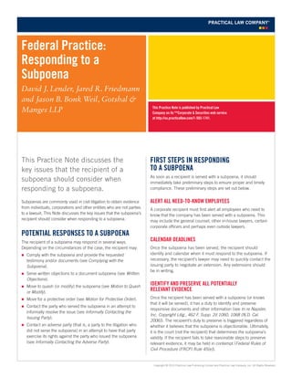 Corp subpoena darren chaker | PDF