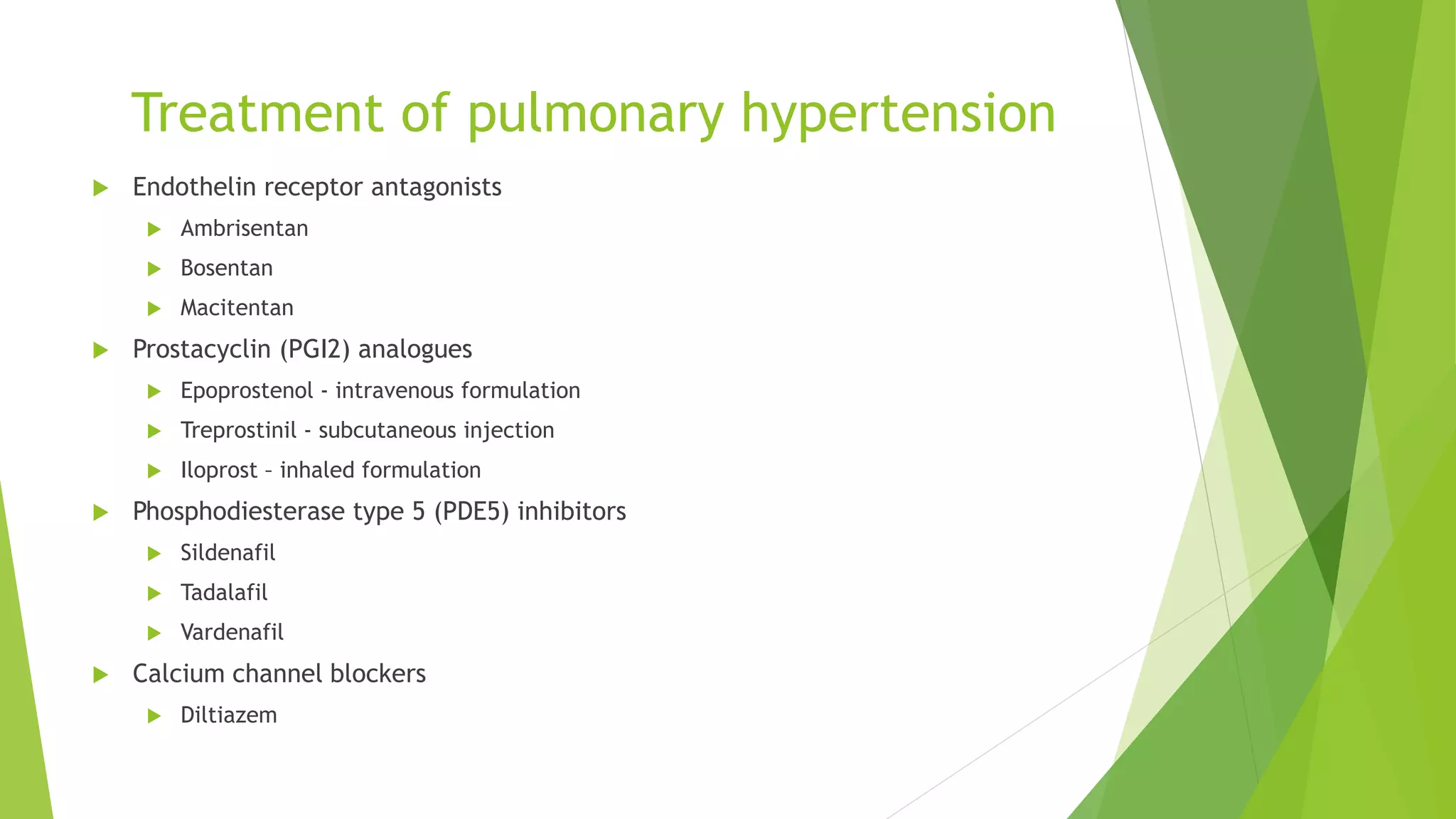 Cor pulmonale - october'18 | PPTX