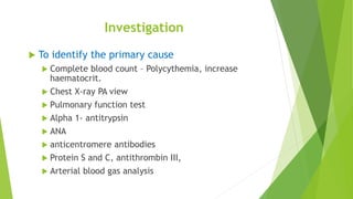 Cor pulmonale - october'18 | PPTX