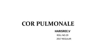 Cor Pulmonale Medicine | PPT | Free Download