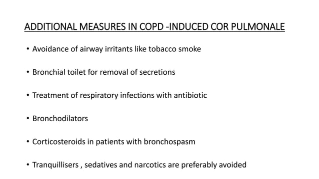 Cor Pulmonale Medicine | PPT