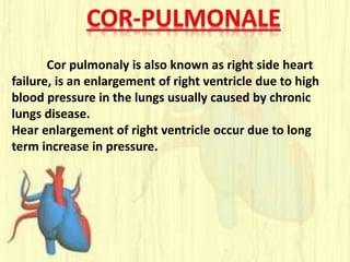 Cor pulmonaly | PPTX