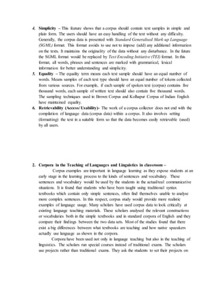 Corpus Linguistics | PDF