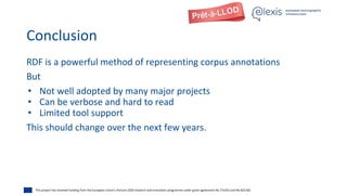 Corpus Annotation with Linked Open Data | PPT