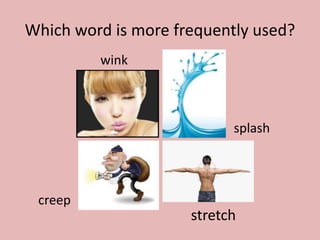 Corpus: Word Frequency | PPT