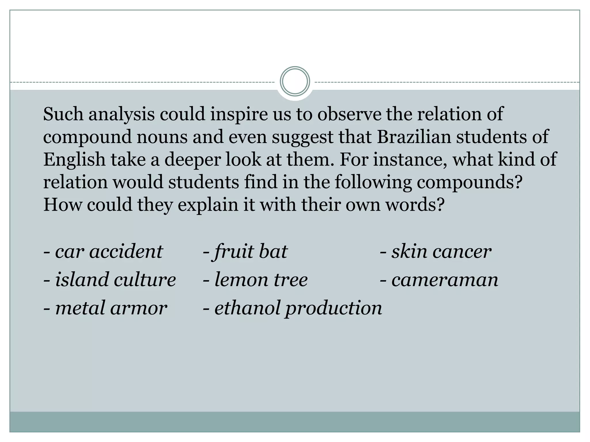 Corpus and semantics final | PPT