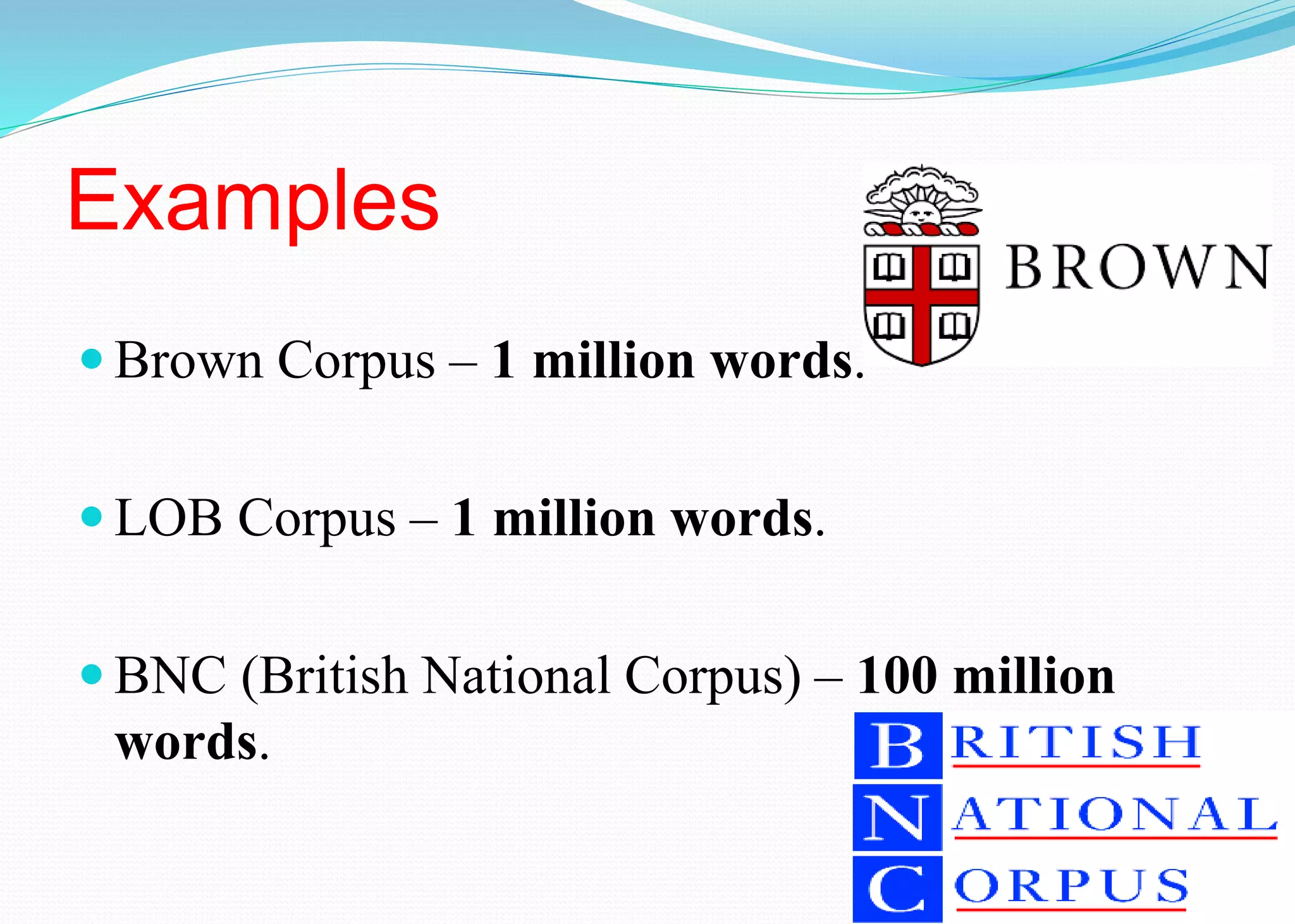 Corpus linguistics | PPTX