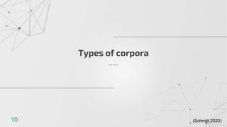 Corpus linguistics, ch6 | PPTX