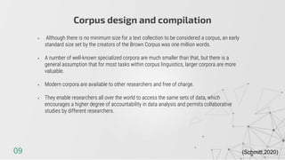 Corpus linguistics, ch6 | PPTX
