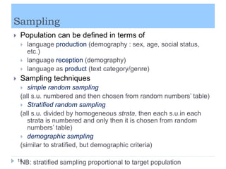 Corpus linguistics the basics | PPTX