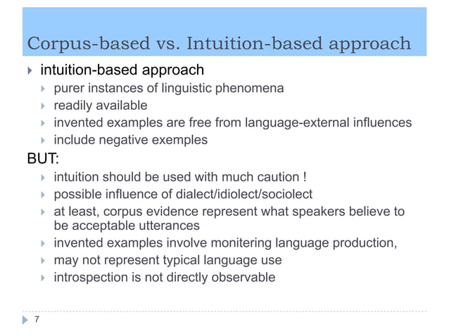Corpus linguistics the basics | PPTX