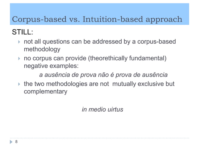 Corpus linguistics the basics | PPTX
