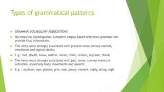 What can a corpus tell us about grammar | PPTX