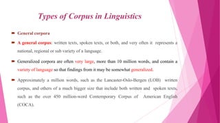 Corpus study design | PPTX