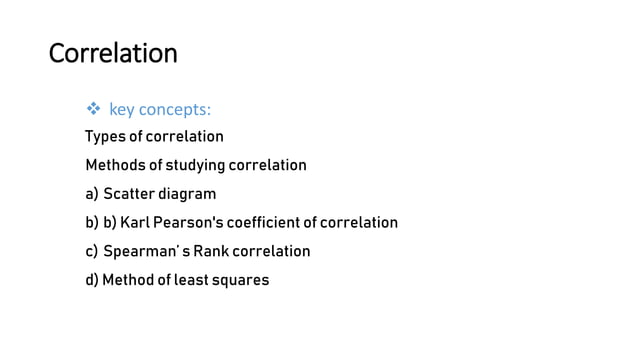 Correlation analysis in Biostatistics .pptx