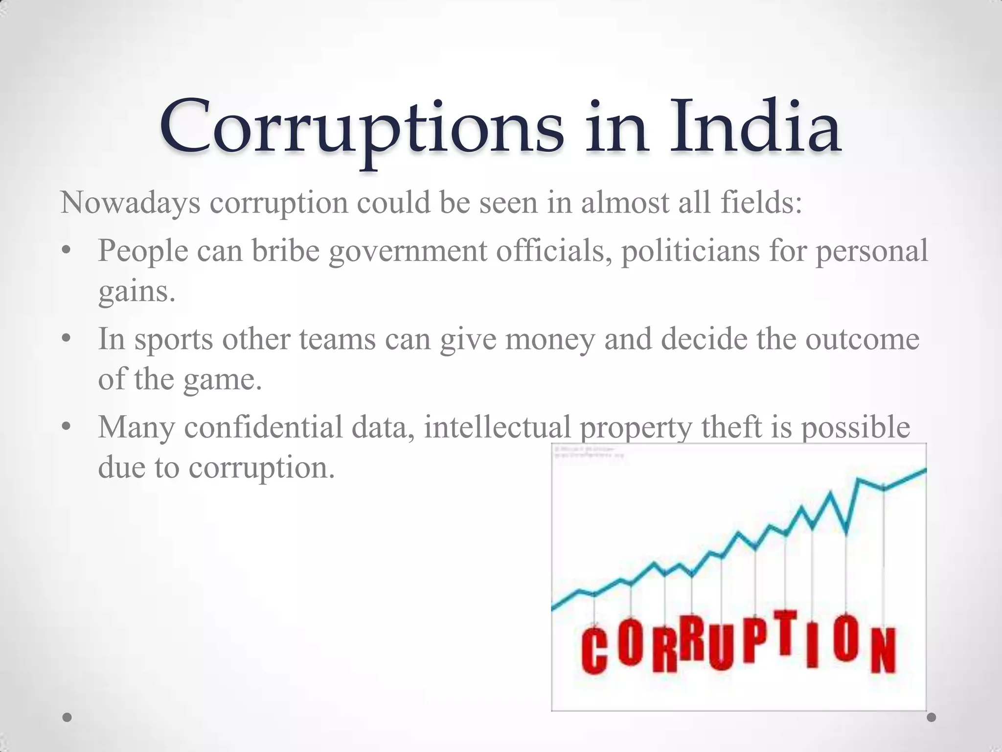 people against corruption SV | PPTX | Debated Sensitive Social Issues ...