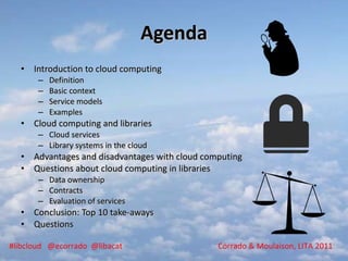 Practical Approaches to Cloud Computing at YOUR Library | PPT